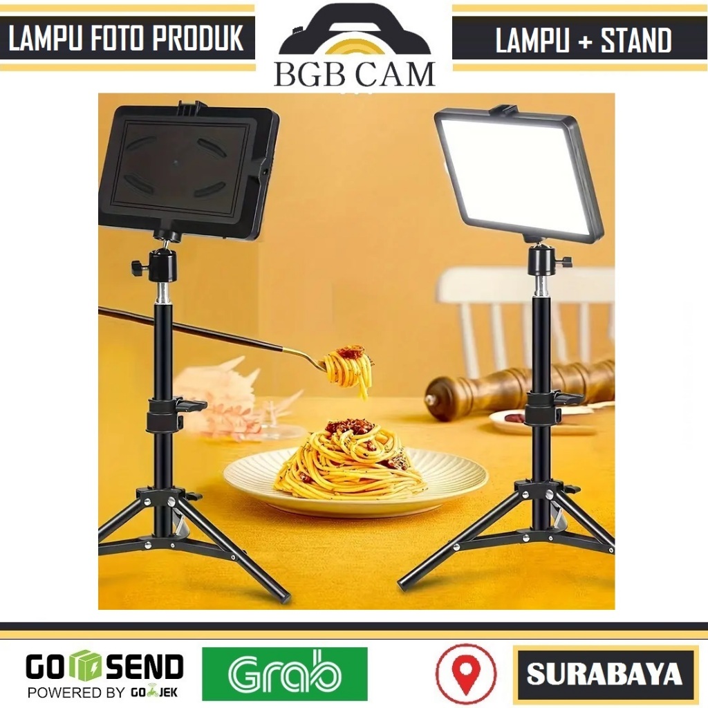 Jual Lampu Foto Produk Set Mini Studio Lighting Dimmable Warna Putih ...