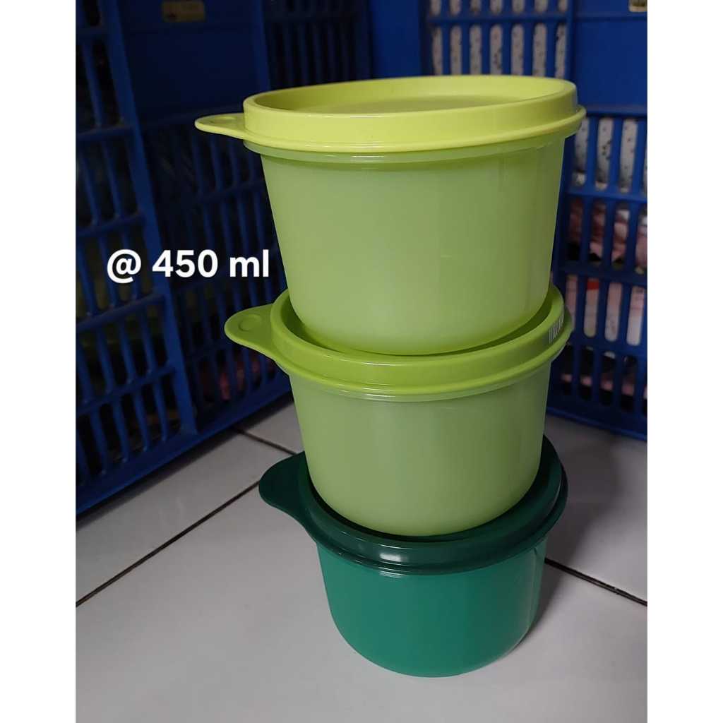 Jual TUPPERWARE Small Bowl Low 450 ml (harga satuan) | Shopee Indonesia