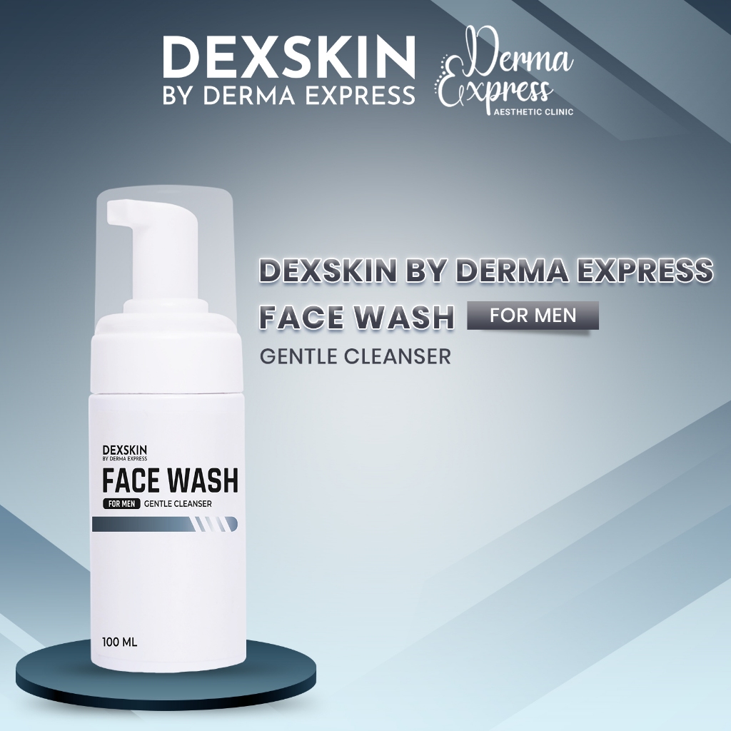 Jual DEXSKIN BY DERMA EXPRESS Face Wash For Men Gentle Cleanser ...