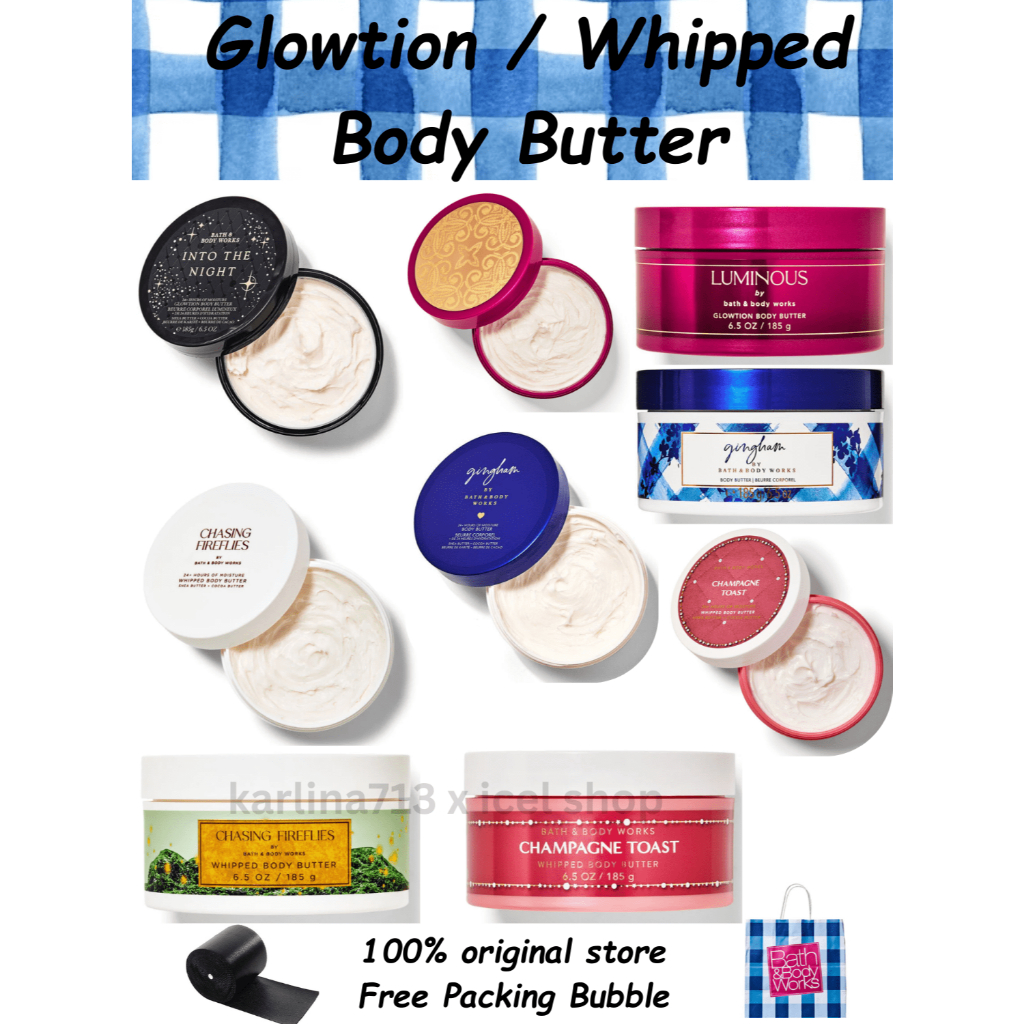 Jual BBW Body Butter Glowtion - Whipped Series 185g Original Bath and ...