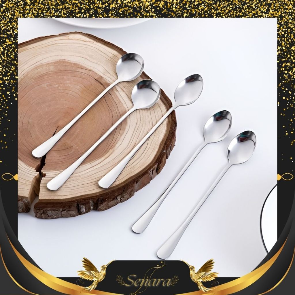 Jual SENARA Sendok Korea Bulat dan Lonjong Stainless Steel / Sendok ...