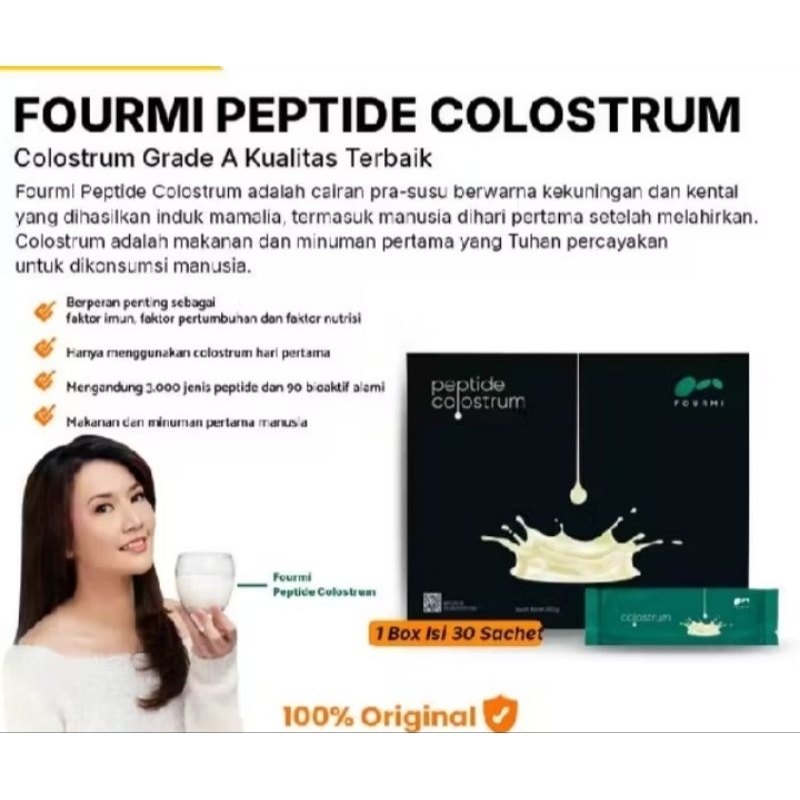 Jual fourmi peptide colostrum isi 30 exp 2026 | Shopee Indonesia