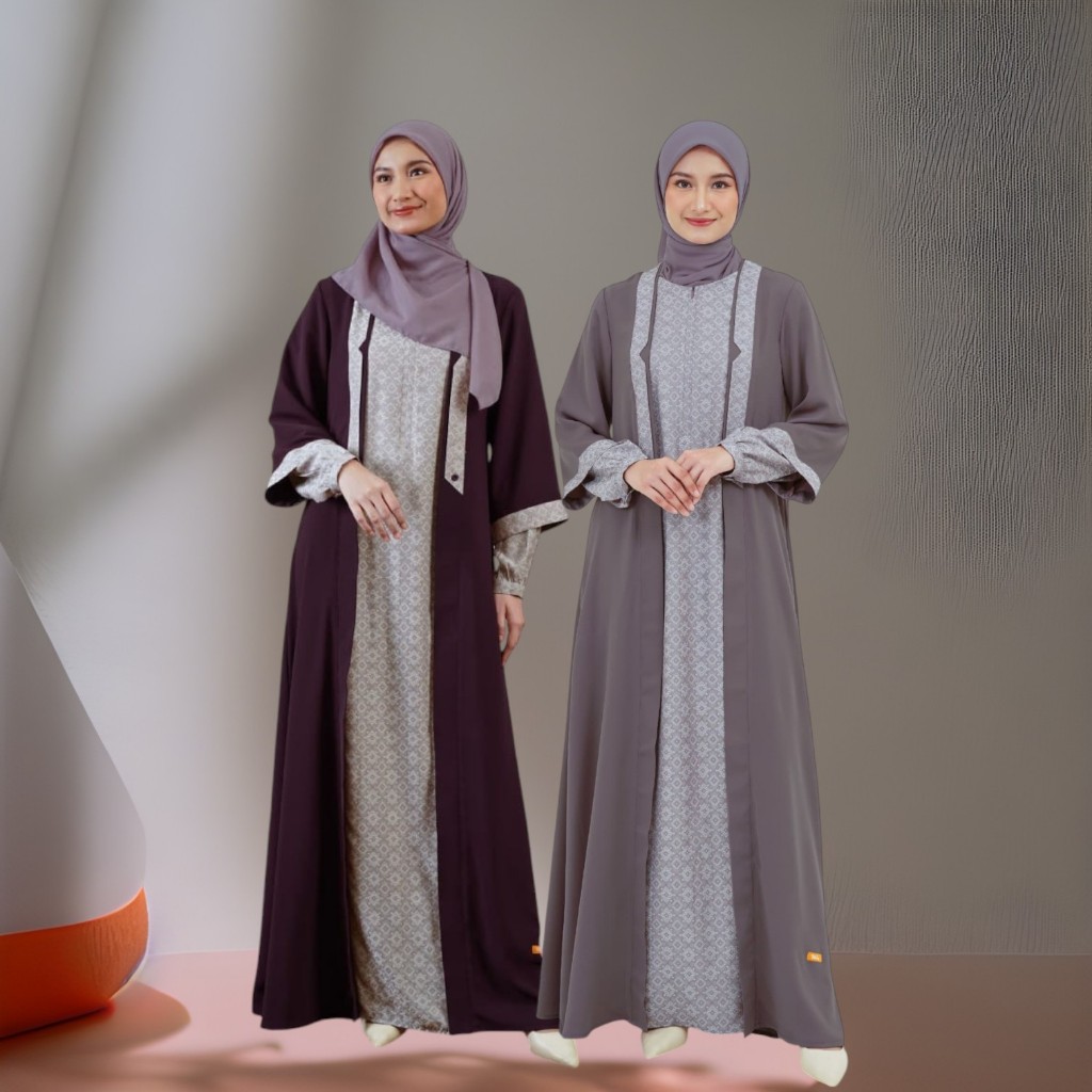 Jual GAMIS WANITA ORLIN BURGUNDY LAVENDER ORIGINAL NIBRAS FASHION DRESS ...