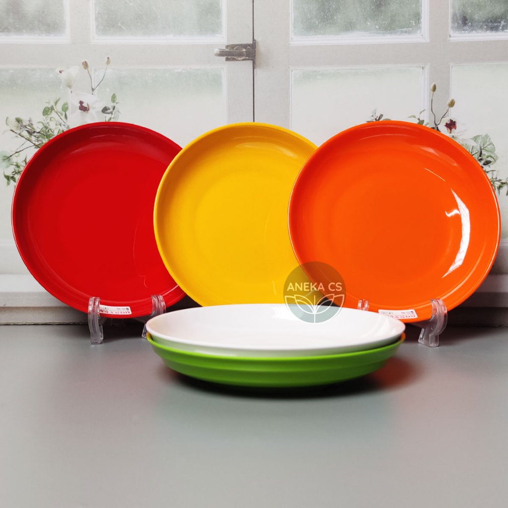 Jual Piring Melamin 7 inch - Piring Kecil - Piring Kue - Piring Saji ...