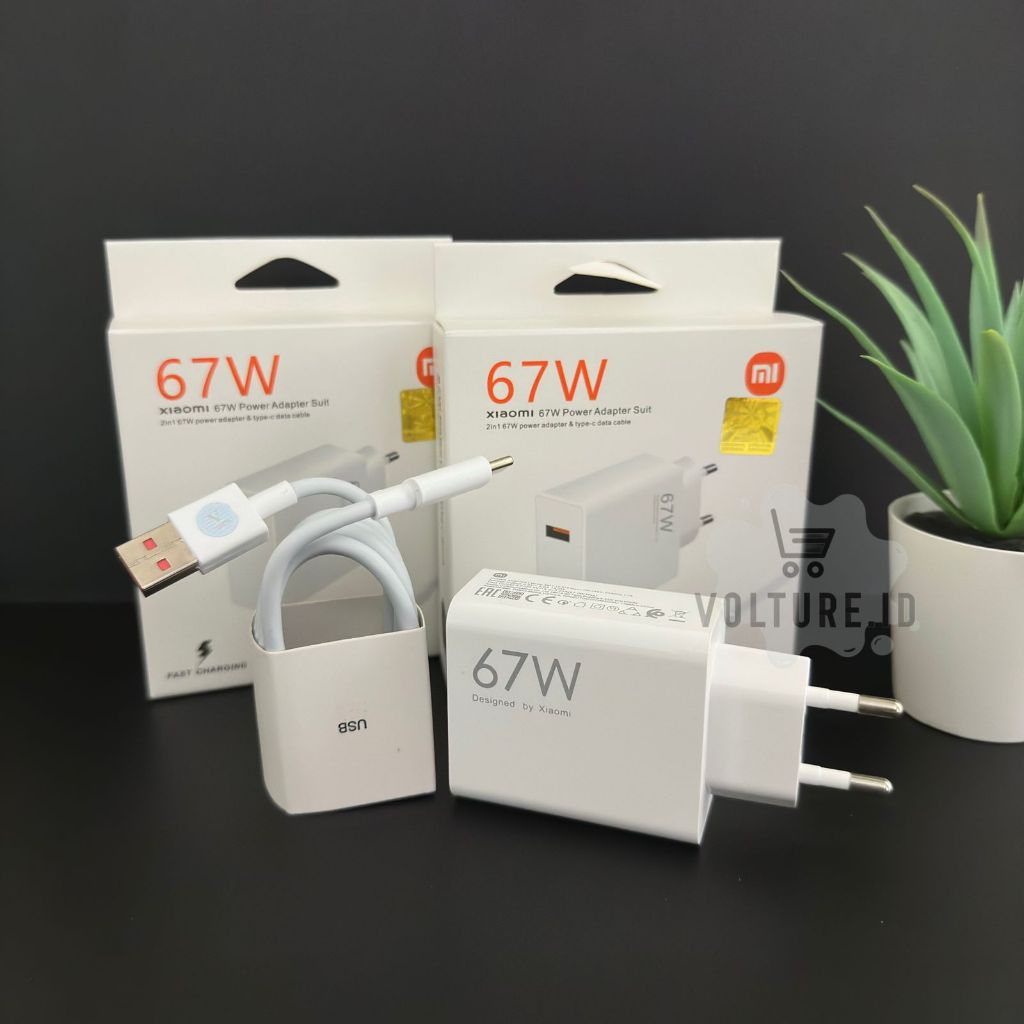 Jual Charger Xiaomi 67 WATT Turbo USB Type-c Fast Charging | Shopee ...