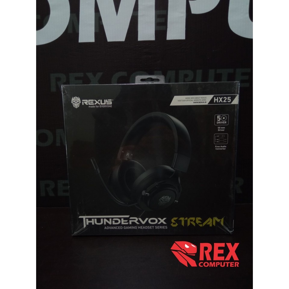 Jual HEADSET REXUS HX25 | Shopee Indonesia