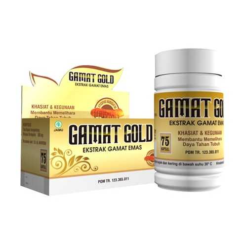 Jual KAPSUL GAMAT GOLD EMAS HERBAL AL-GHUROBA | Shopee Indonesia