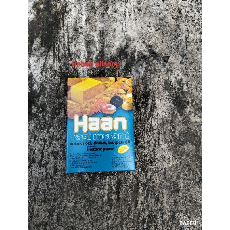Jual Haan ragi instant 11 g , isi 4 sachet 1 box | Shopee Indonesia