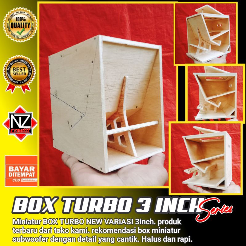 Jual Box TURBO 3inch new variasi. Box miniatur 3inch subwoofer | Shopee ...