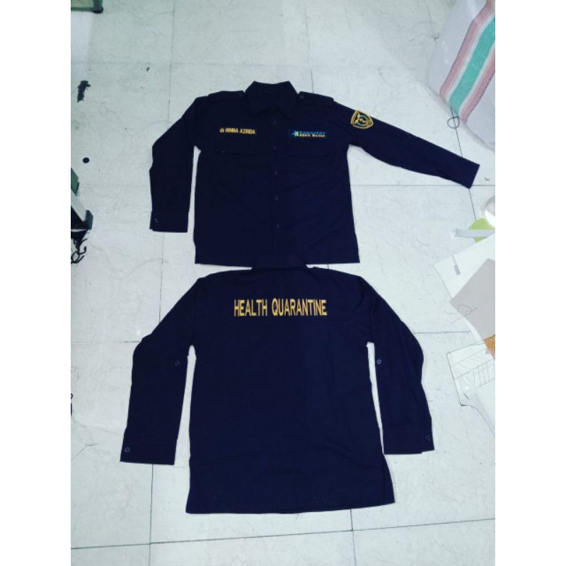 Jual Seragam PDL BKK balai kekarantinaan kesehatan | Shopee Indonesia