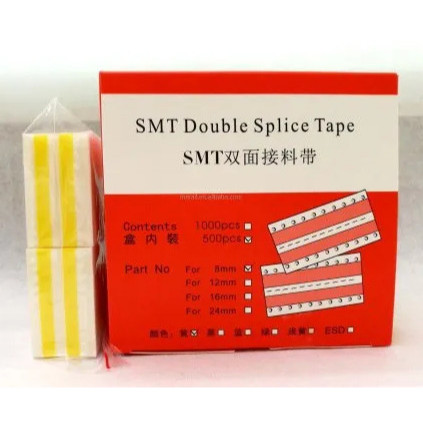 Jual SMT Double splice Tape FUJI 8mm, 1 BOX = 500 PC, YELLOW / KUNING ...