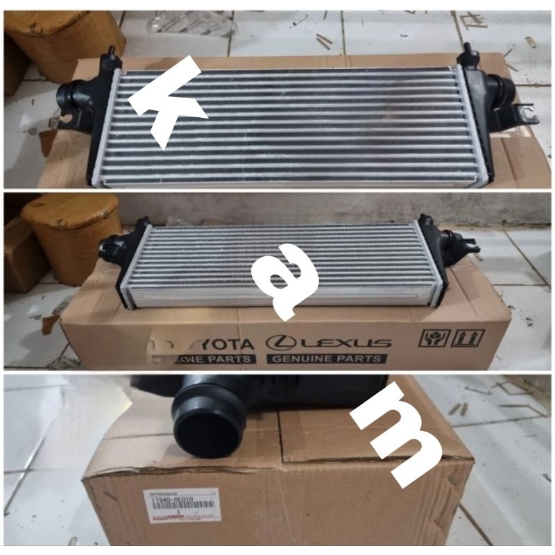 Jual intercooler innova reborn fortuner vrz hilux revo 2gd facelift ...