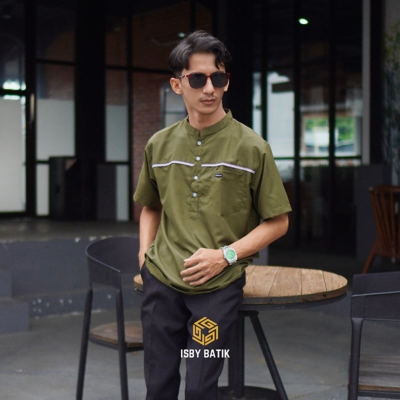 Jual BAJU KOKO KURTA LIS DADA_ BAJU KURTA LIS 1_ BAJU MUSLIM TERBARU ...