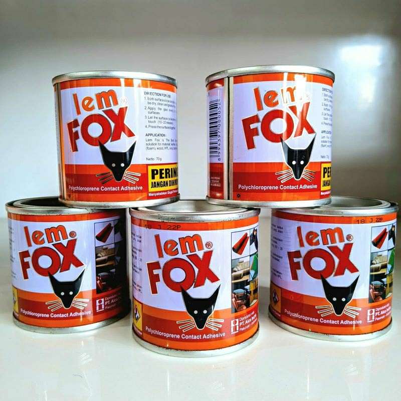 Jual Lem Fox Tin 70gr | Shopee Indonesia