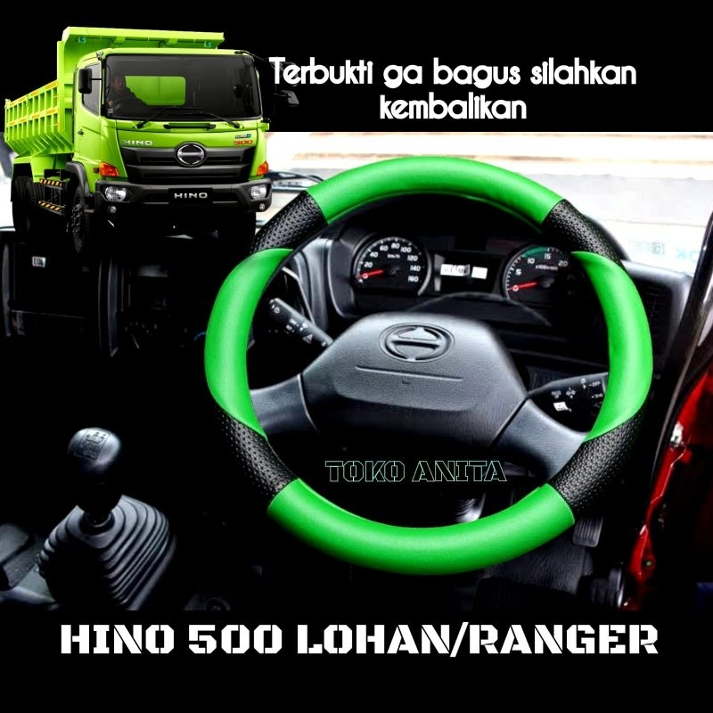 Jual Sarung Setir Mobil Truk Hino 500, Model Sabit Ukuran XL | Shopee ...