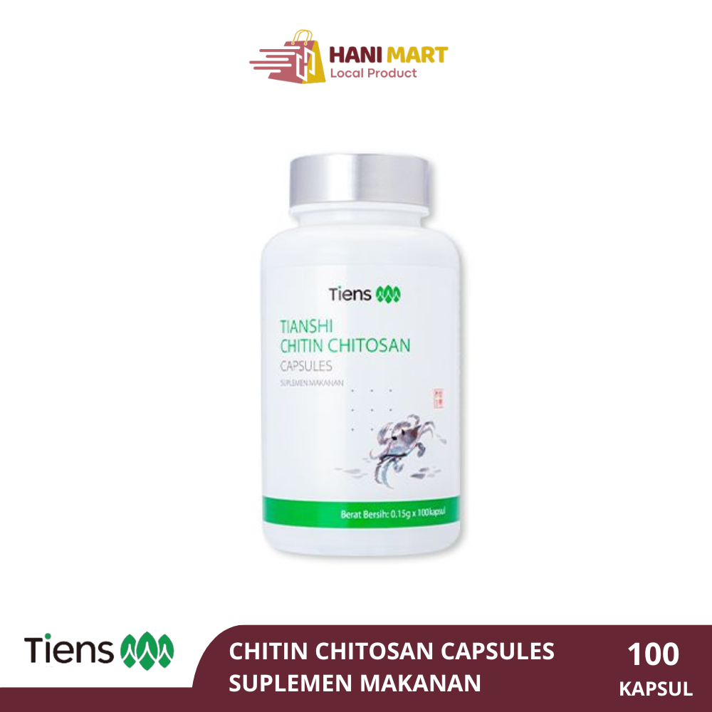 Jual TIENS - CHITOSAN CAPSULES 100 Kapsul | Suplemen Herbal | | Shopee ...