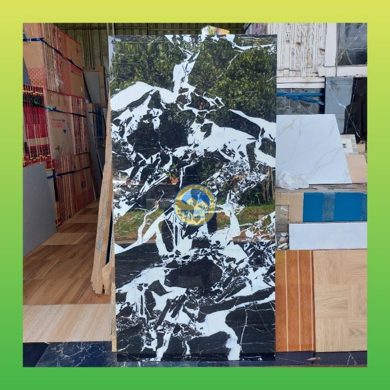 Jual Granit 60x120 Infinity Ferrara black kw b | Shopee Indonesia