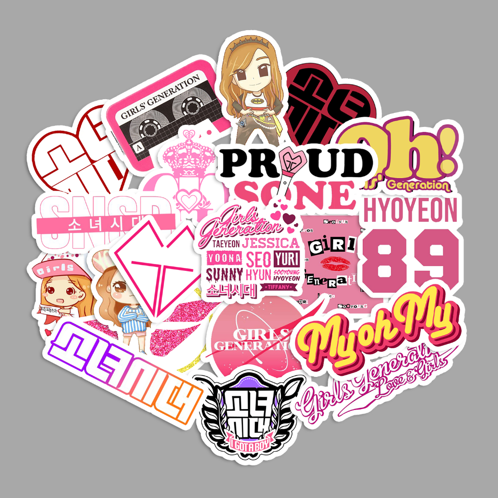 Jual STICKER PACK - GIRLS' GENERATION SNSD | STICKER KOPER STICKER ...
