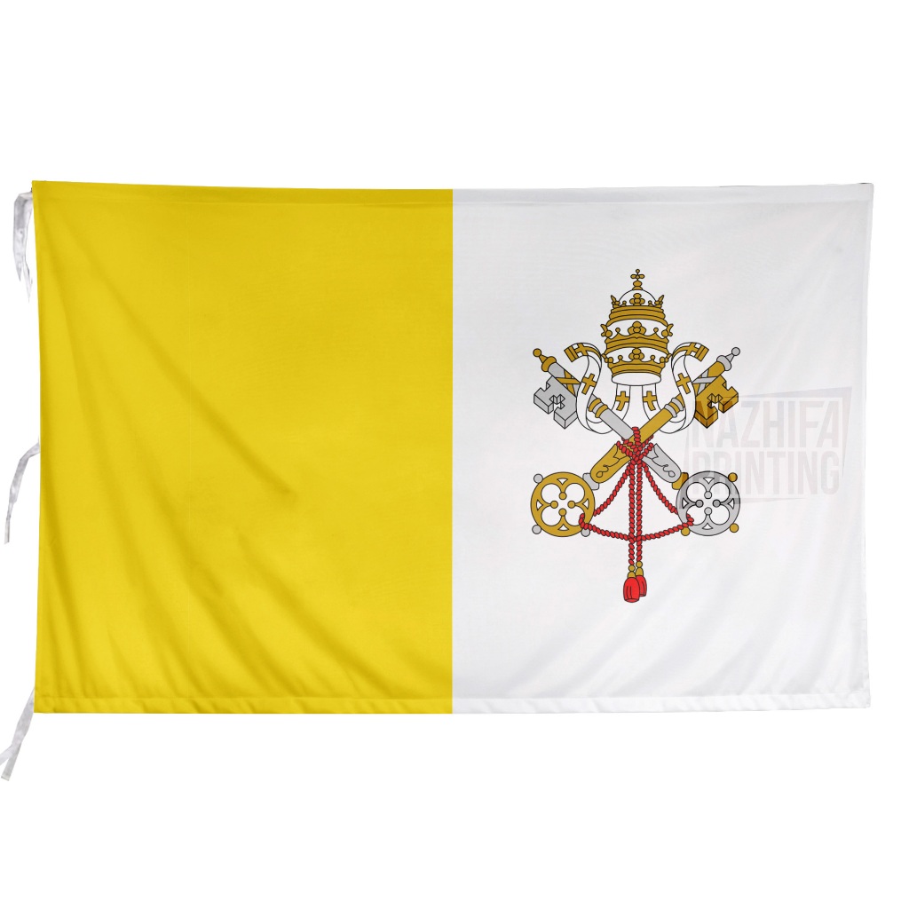 Jual Bendera Vatikan / Vatican (Bendera Negara) - Ukuran Lengkap (Kecil ...