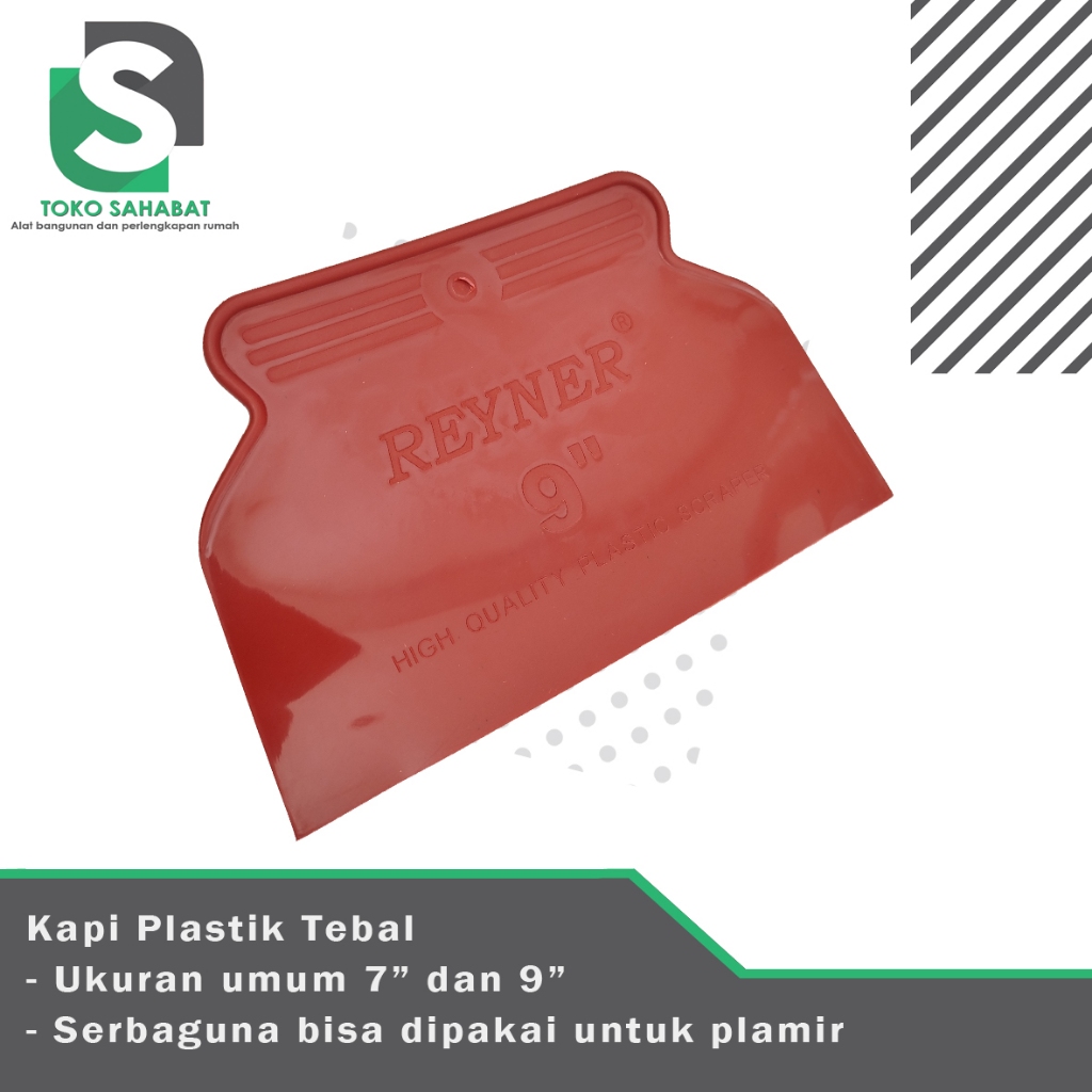 Jual Kapi Plastik 7 9 / Kapi Plamir / Kape PVC merah | Shopee Indonesia
