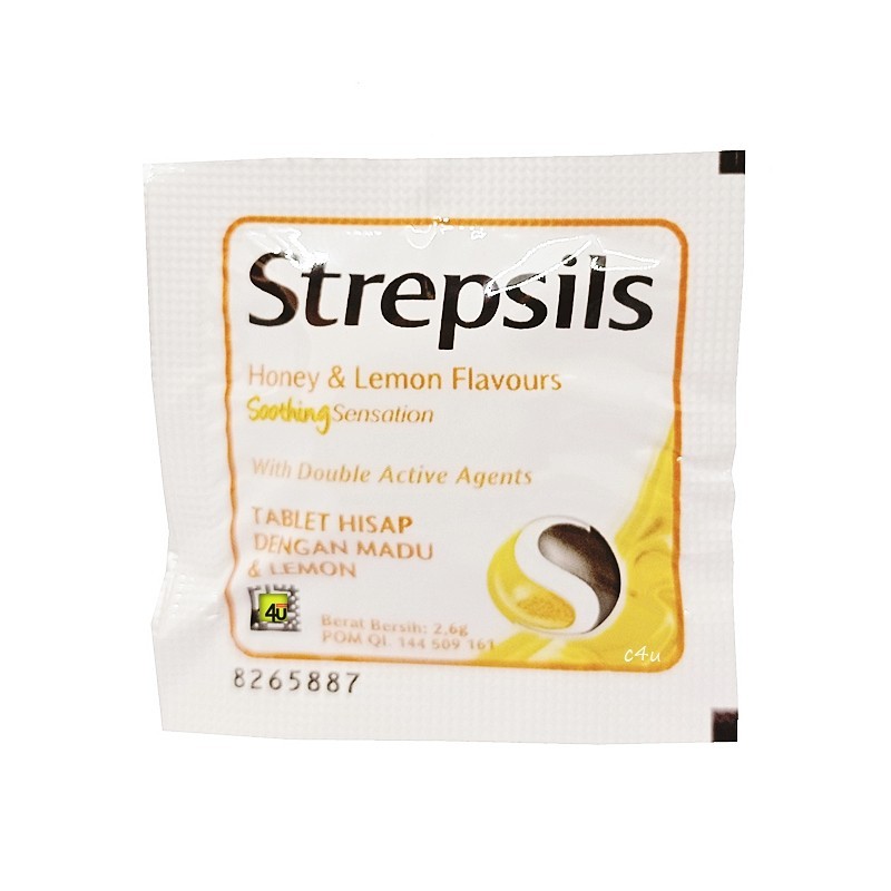 Jual 1 Butir Satuan Strepsil Strepsils Permen Tablet Hisap Melegakan ...
