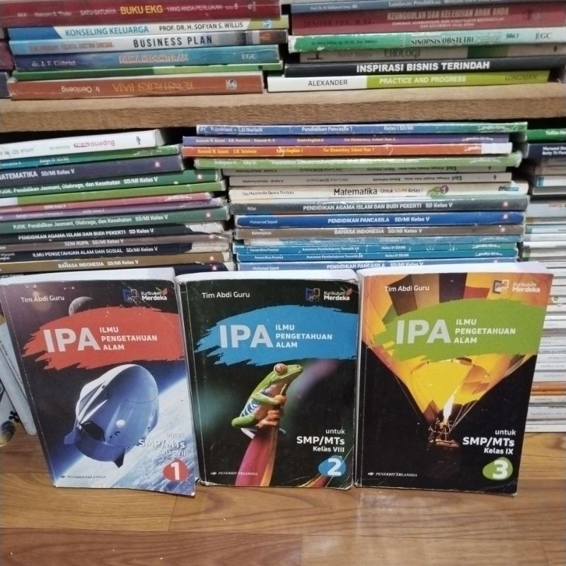 Jual BUKU PAKET IPA(ilmu pengetahuan alam) Untuk SMP/MTs Kelas 7-8-9 Kurikulum Merdeka | Shopee ...