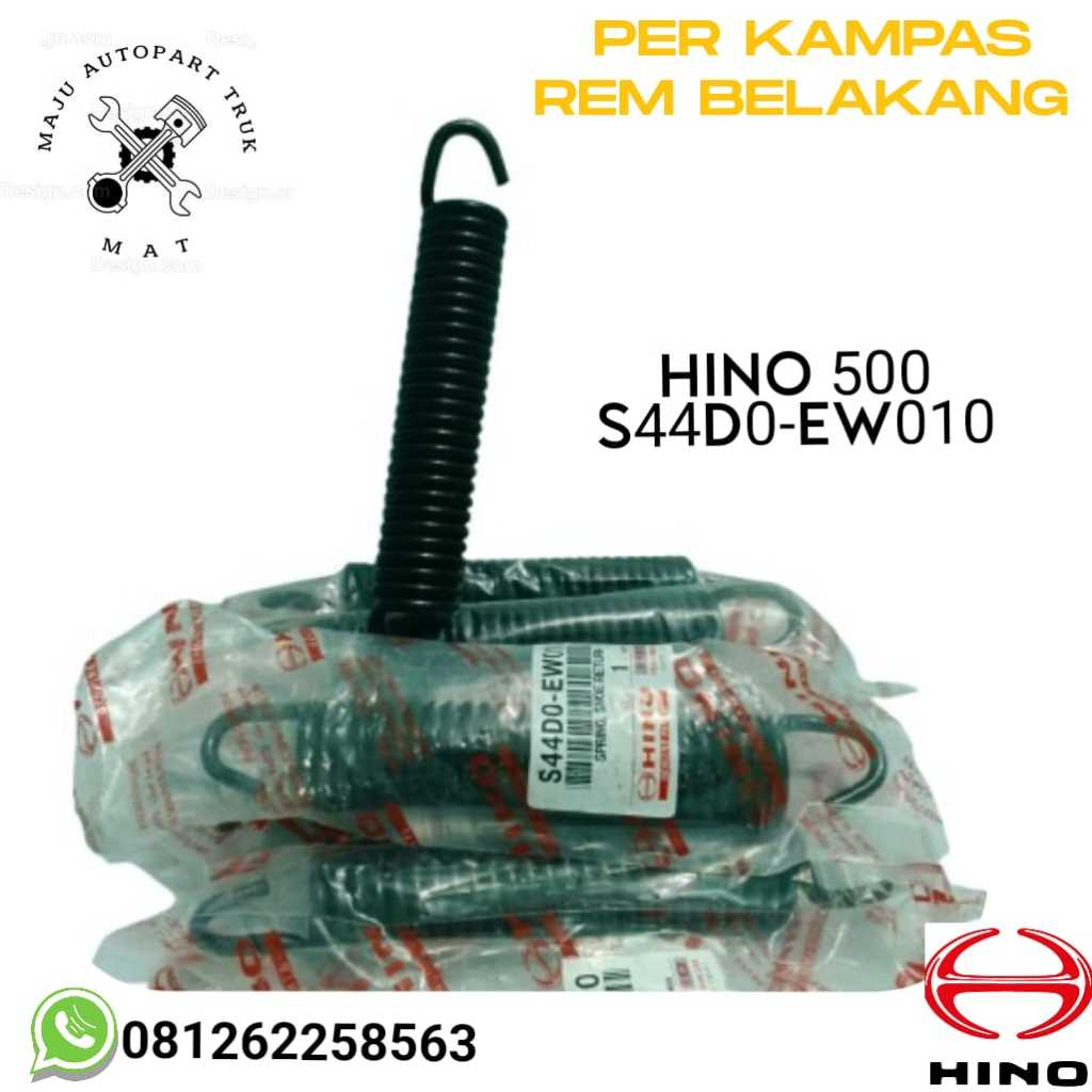 Jual Per Kampas Rem Belakang Hino 500 S44D0-EW010 | Shopee Indonesia