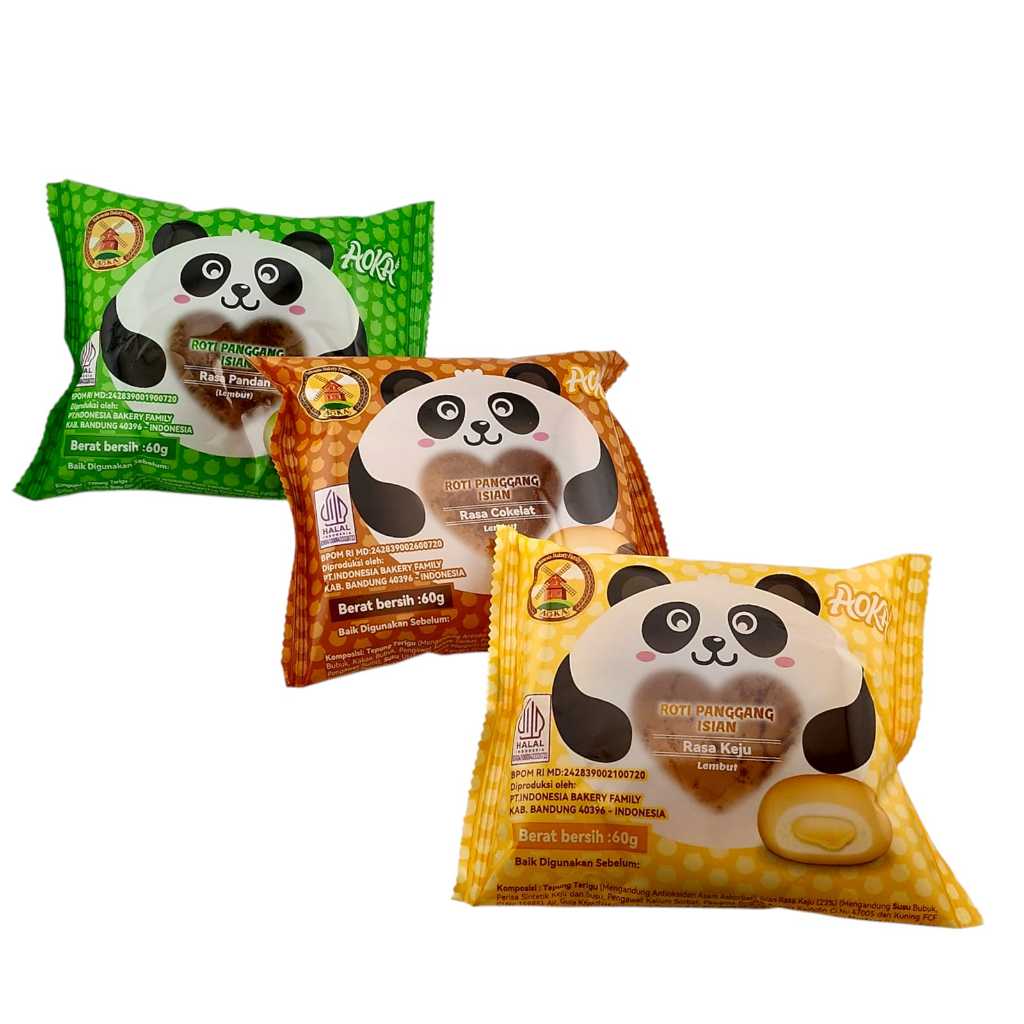 Jual Aoka Roti Panggang Panda - Netto 60gr | Shopee Indonesia