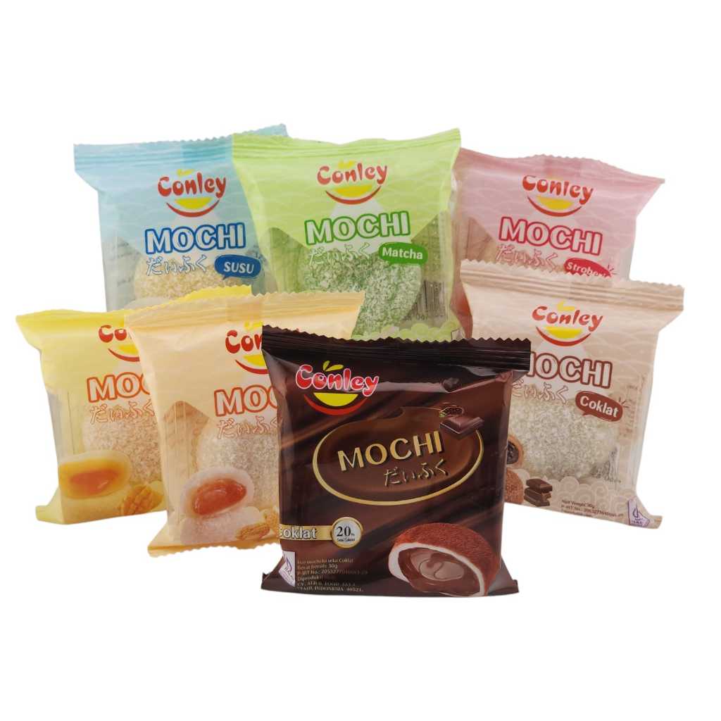 Jual Conley Mochi Aneka Rasa - Netto 30gr | Shopee Indonesia