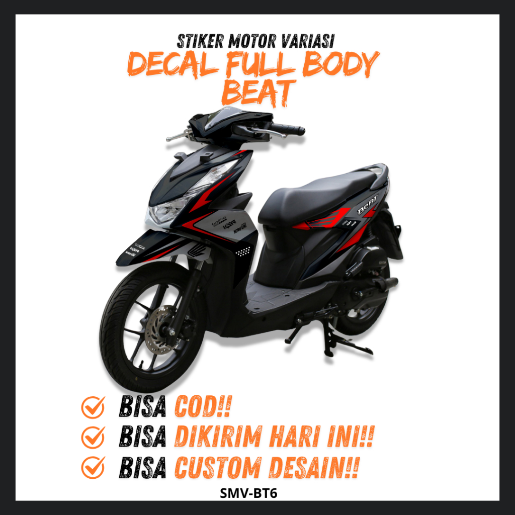 Jual TERBARU DECAL STICKER BEAT DELUXE STREET 2020 2021 2022 2023 ...