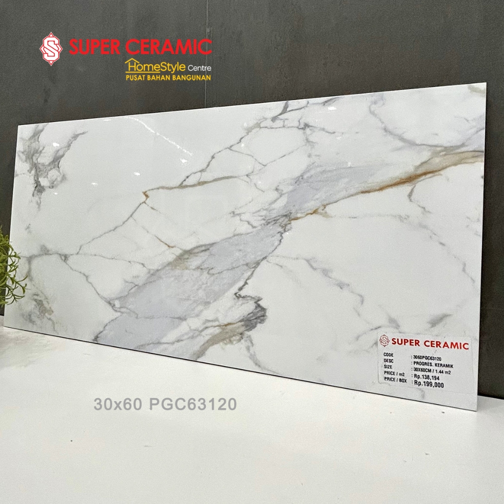 Jual 30x60 Keramik Dinding WALL TILES AMBER - PGC63120 | Shopee Indonesia