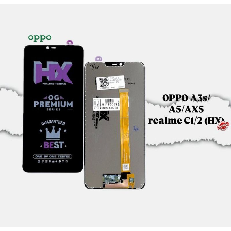 Jual LCD UNIVERSAL LCD OPPO A3S/REALME C1/REALME 2 (HX) ORIGINAL 100% ...