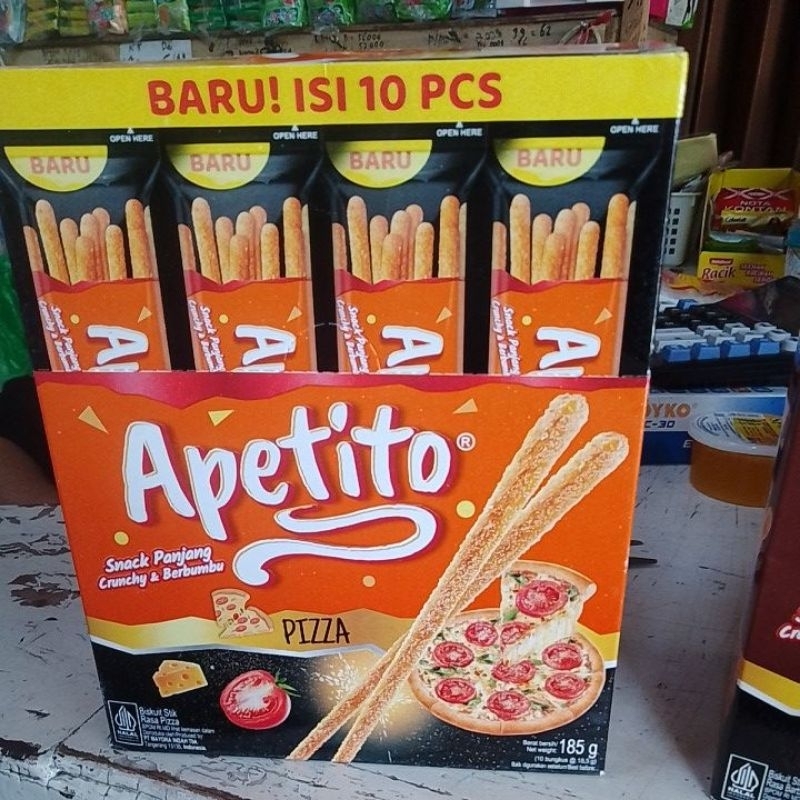 Jual Apetito Snack Panjang Pizza 185g | Shopee Indonesia