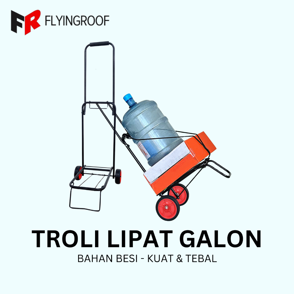 Jual Troli Besi Mini Troli Lipat Galon Troli Angkat Barang Serbaguna ...