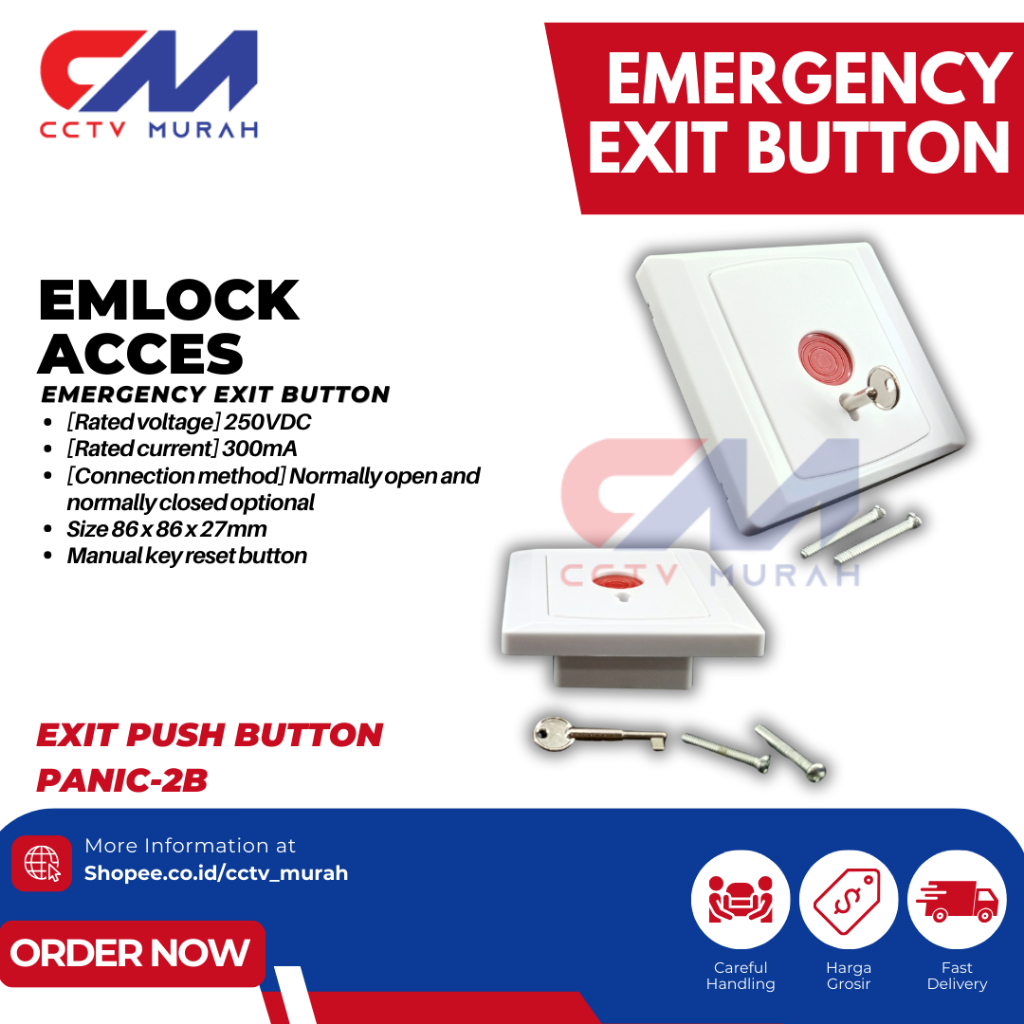 Jual Panic Emergency Alarm Panic Button Inbow -Tombol Darurat | Shopee ...