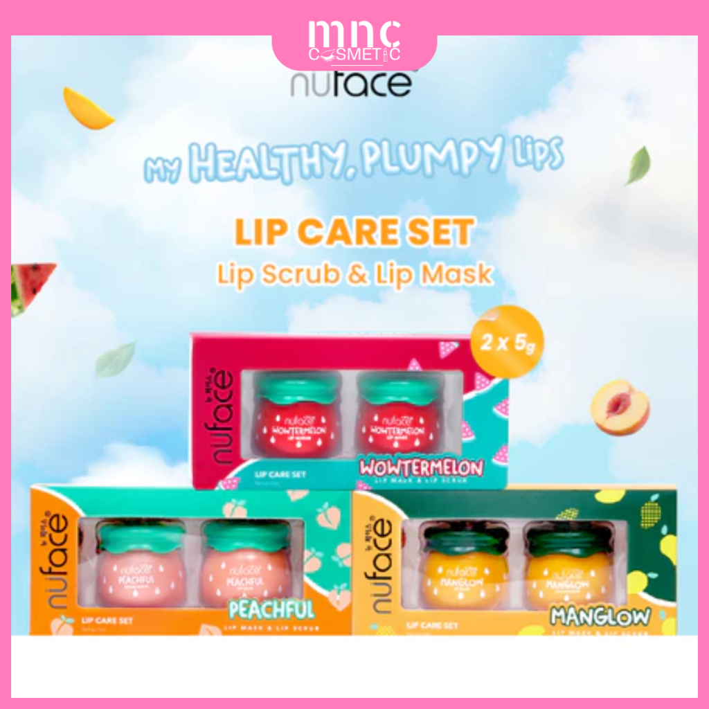 Jual Nuface Lip Care Set (Lip Scrub & Lip Mask) 2x5gr | Shopee Indonesia