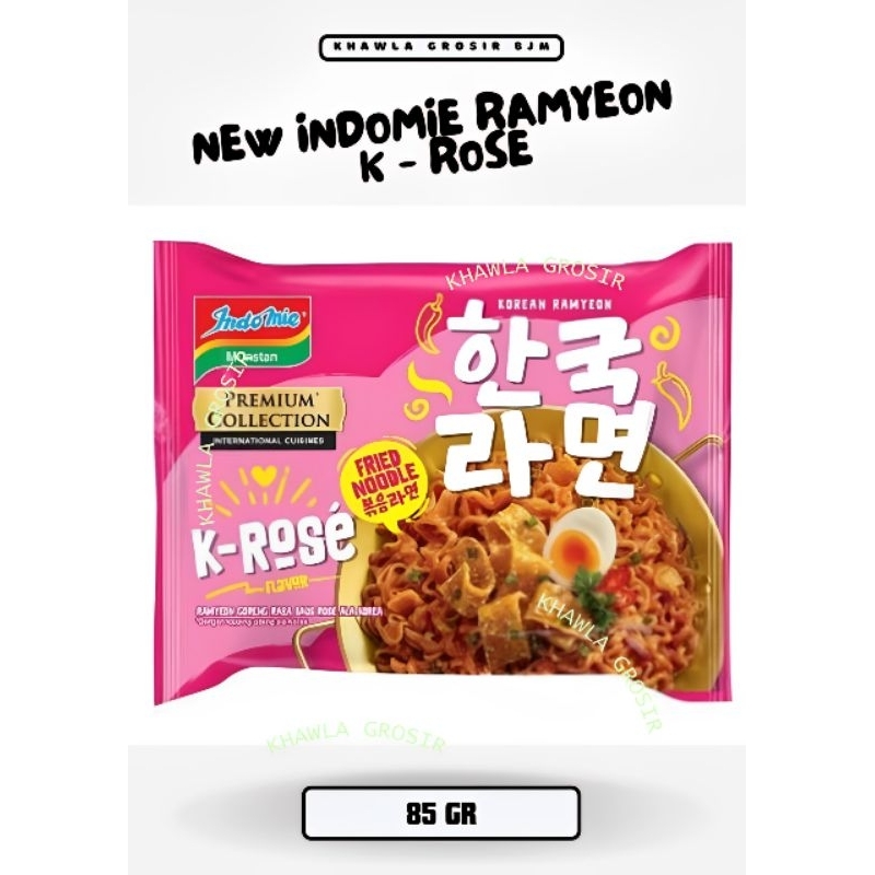 Jual KALSEL K ROSE INDOMIE RAMYEON FIERY CHICKEN RAMEN ALL VARIAN 85 GR ...