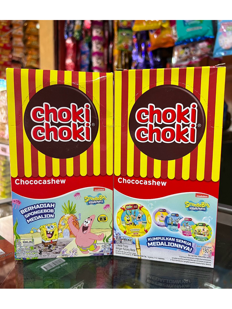 Jual Choki Choki Chococashew box isi 20 Pcs @180 g | Shopee Indonesia
