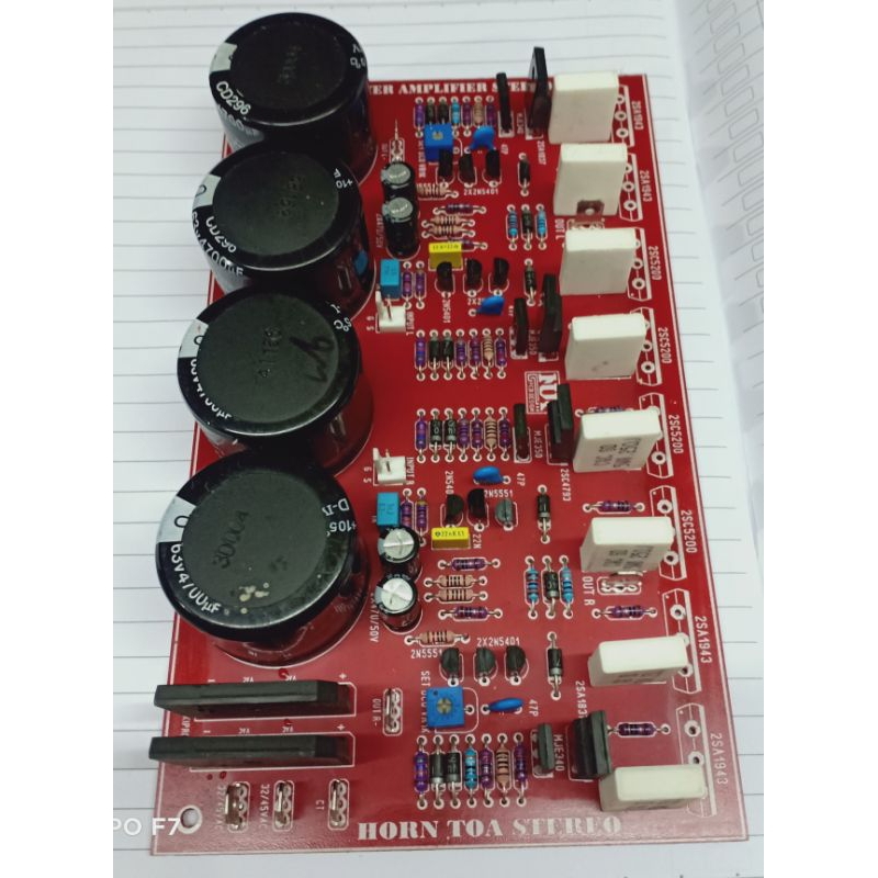 Jual kit driver horn toa stereo + PSU tanpa final | Shopee Indonesia