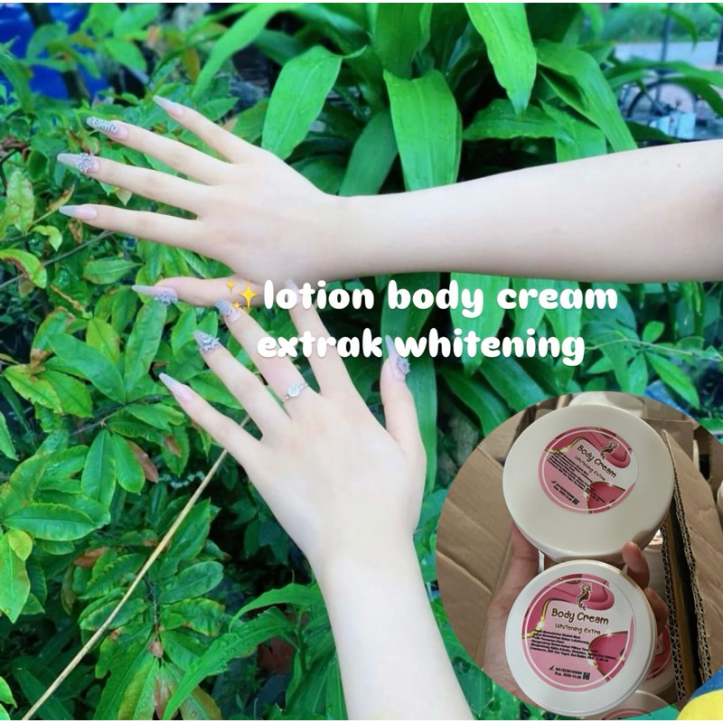 Jual paket kecil body cream whitening extra tinggi +bibit | Shopee ...