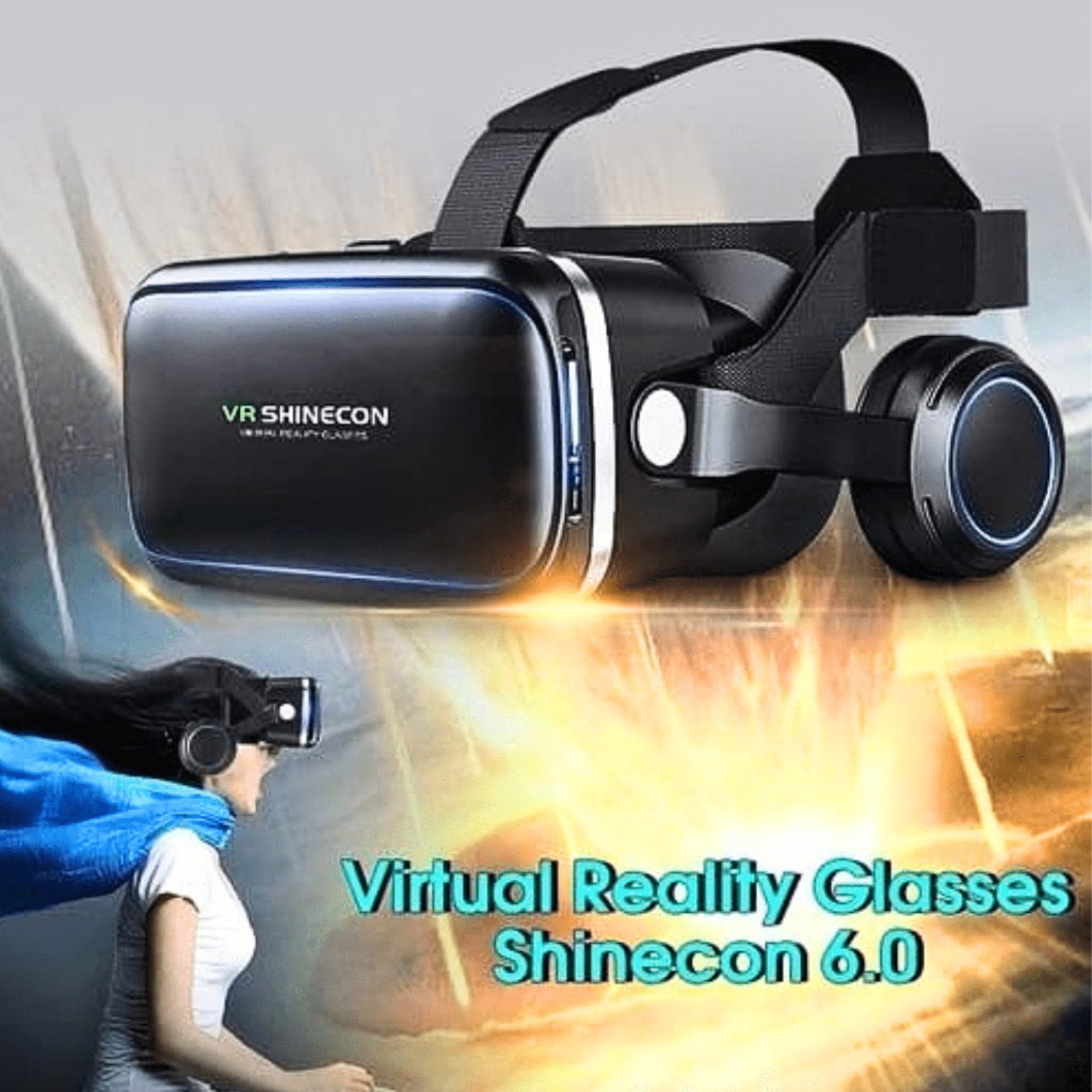 Jual PUSAT Shinecon 6.0 VR Box Virtual Reality 3d untuk semua hp ...