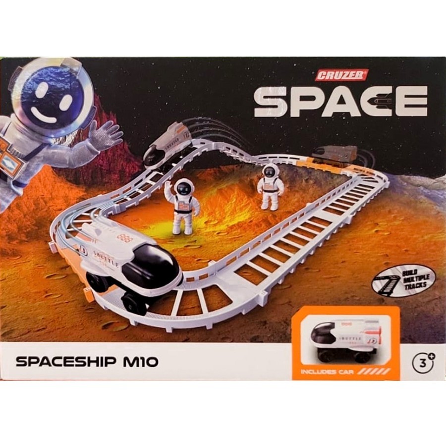 Jual Cruzer Outer Space Track Spaceship M10 Battery Operated | Shopee ...