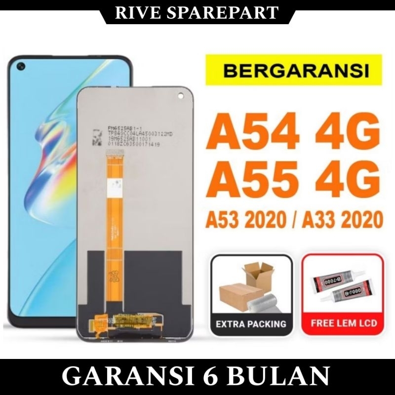 Jual LCD OPPO A54 4G / A55 4G / A53 2020 / A33 2020 FULLSET TOUCHSCREEN ORIGINAL | Shopee Indonesia