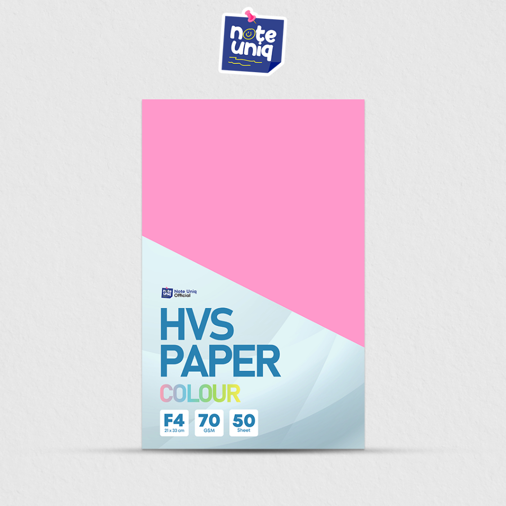 Jual Kertas HVS Warna Pink 70 GSM F4 - Isi 50 Lembar | Shopee Indonesia