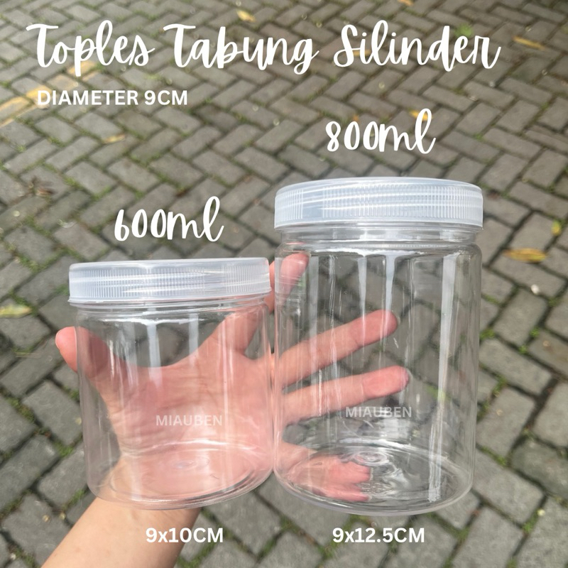 Jual Instant - toples tabung silinder 600ml 800ml | Shopee Indonesia