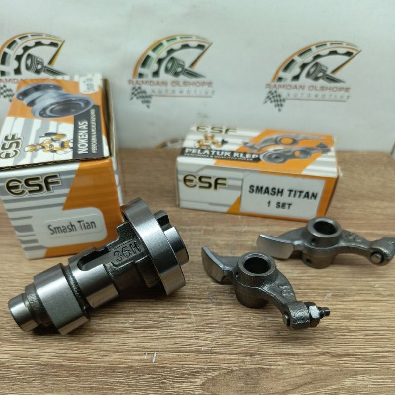 Jual NOKEN AS CAMSHAFT DAN PELATUK klep rocker arm SMASH TITAN ESF ...