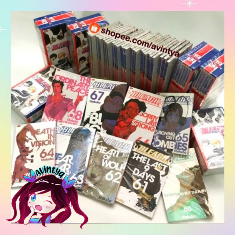 Jual Bleach vol. 60 / 61 / 62 / 63 / 64 / 65 / 66 / 67 / 68 / Bleach ...