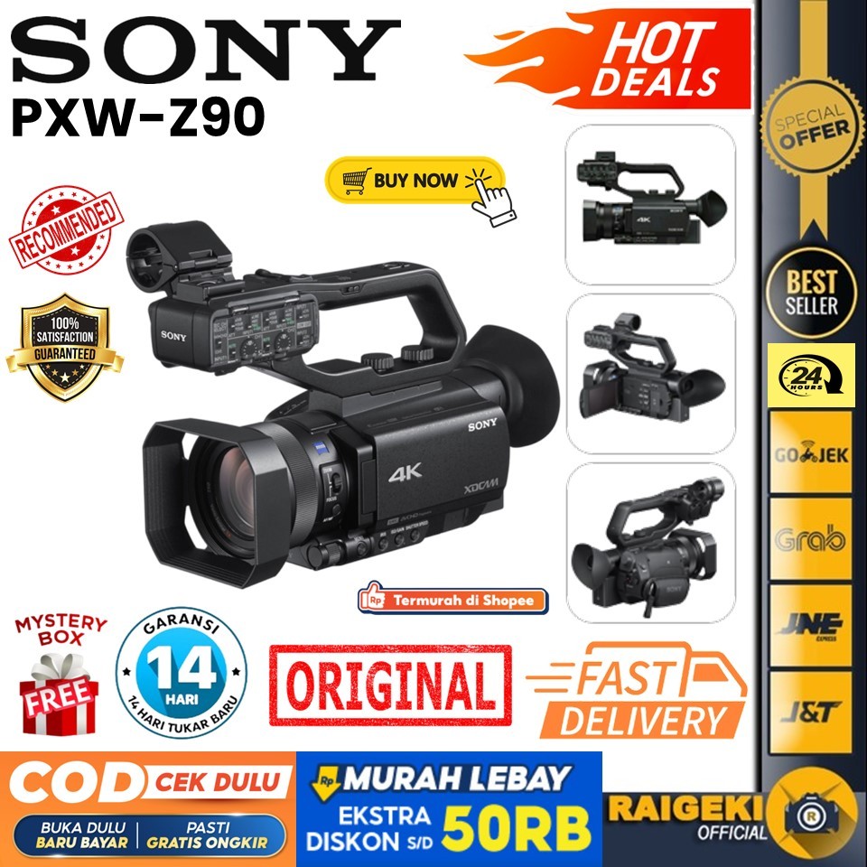 Jual Handycam Sony Camcorder PXW-Z90 / Sony PXW Z90 - Bonus BABY GOLD | Shopee Indonesia