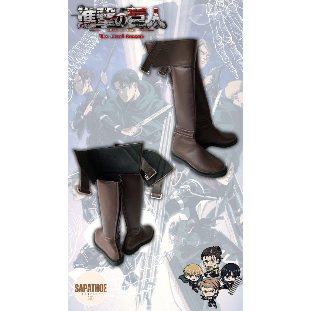 Jual Shoes, Sepatu, Attack on Titan, Shingeki no Kyojin, Eren, Armin ...