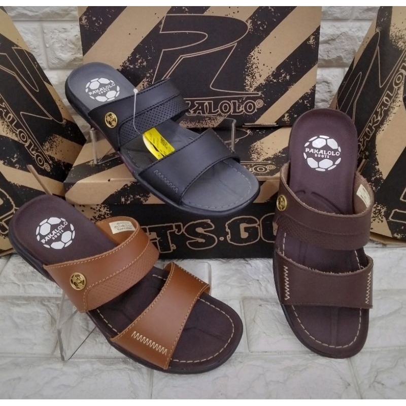 Jual SANDAL PAKALOLO N 0933 KULIT PRIA ORIGINAL | Shopee Indonesia